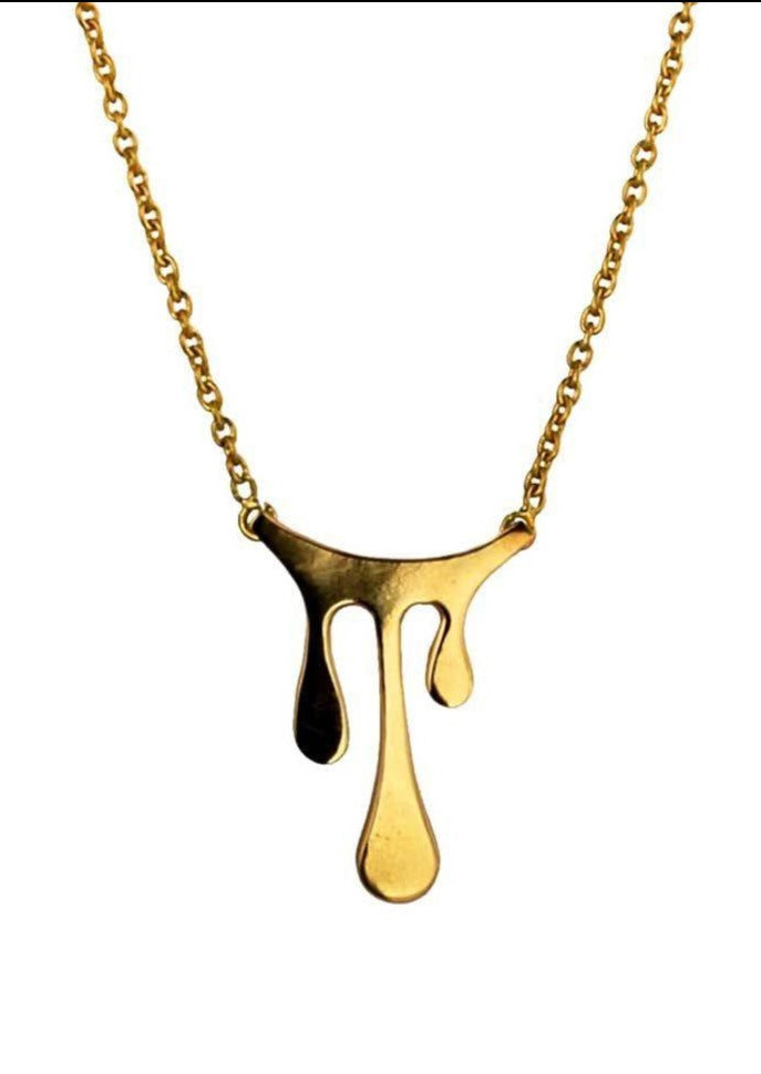 Drops of Gold Necklace