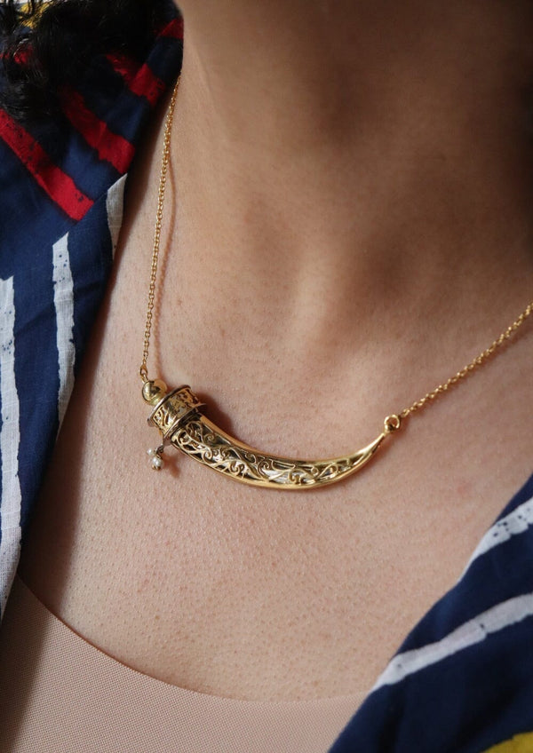 Mini Kirpan Necklace - Eina Ahluwalia